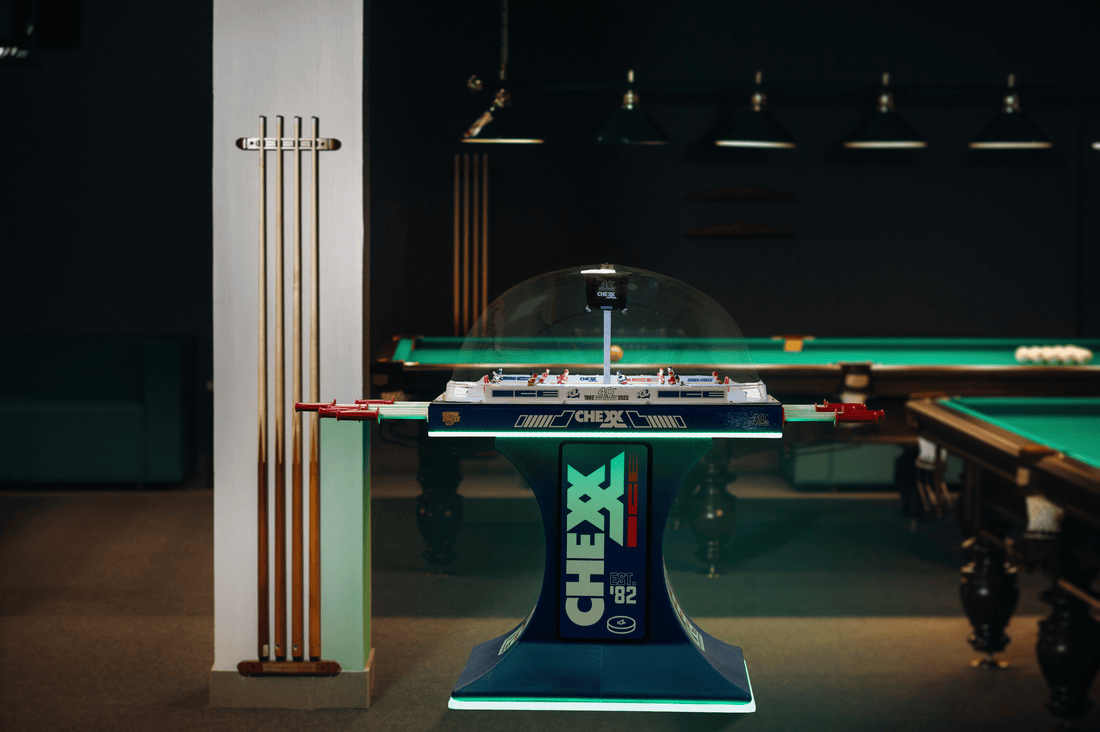 40th Anniversary Original Chexx Bubble Hockey – Home Arcade Games