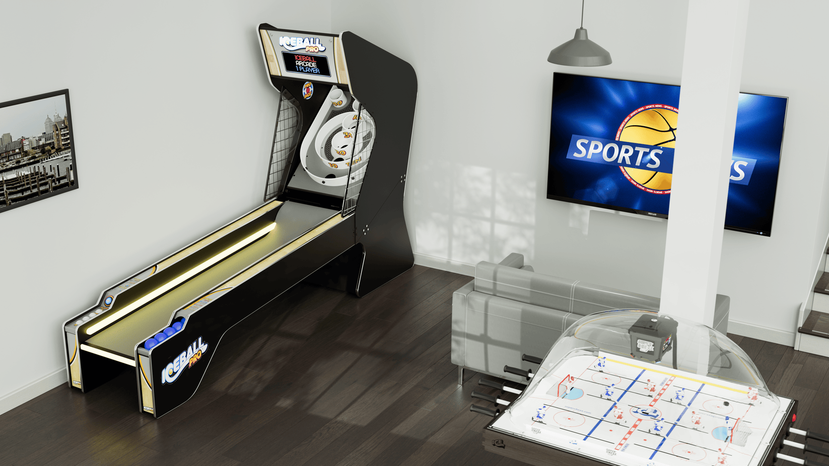 ICE Ball Pro Alley Roller – Home Arcade Games