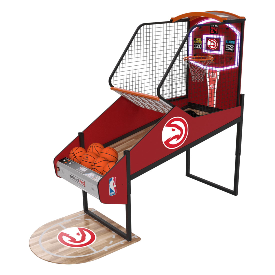 Atlanta Hawks NBA Game Time Pro – Home Arcade Games