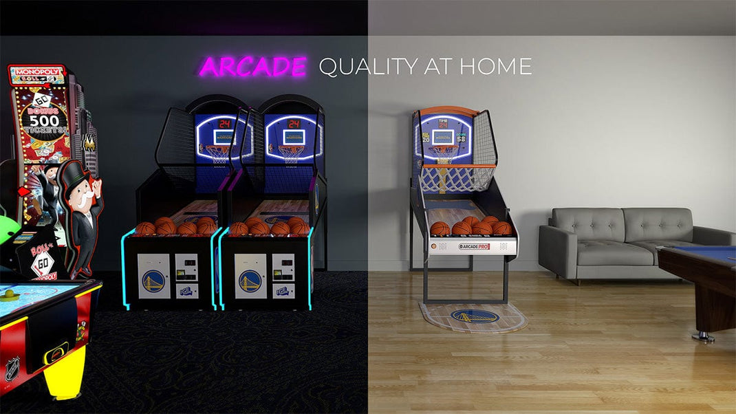 Golden State Warriors NBA Game Time Pro Long – Home Arcade Games