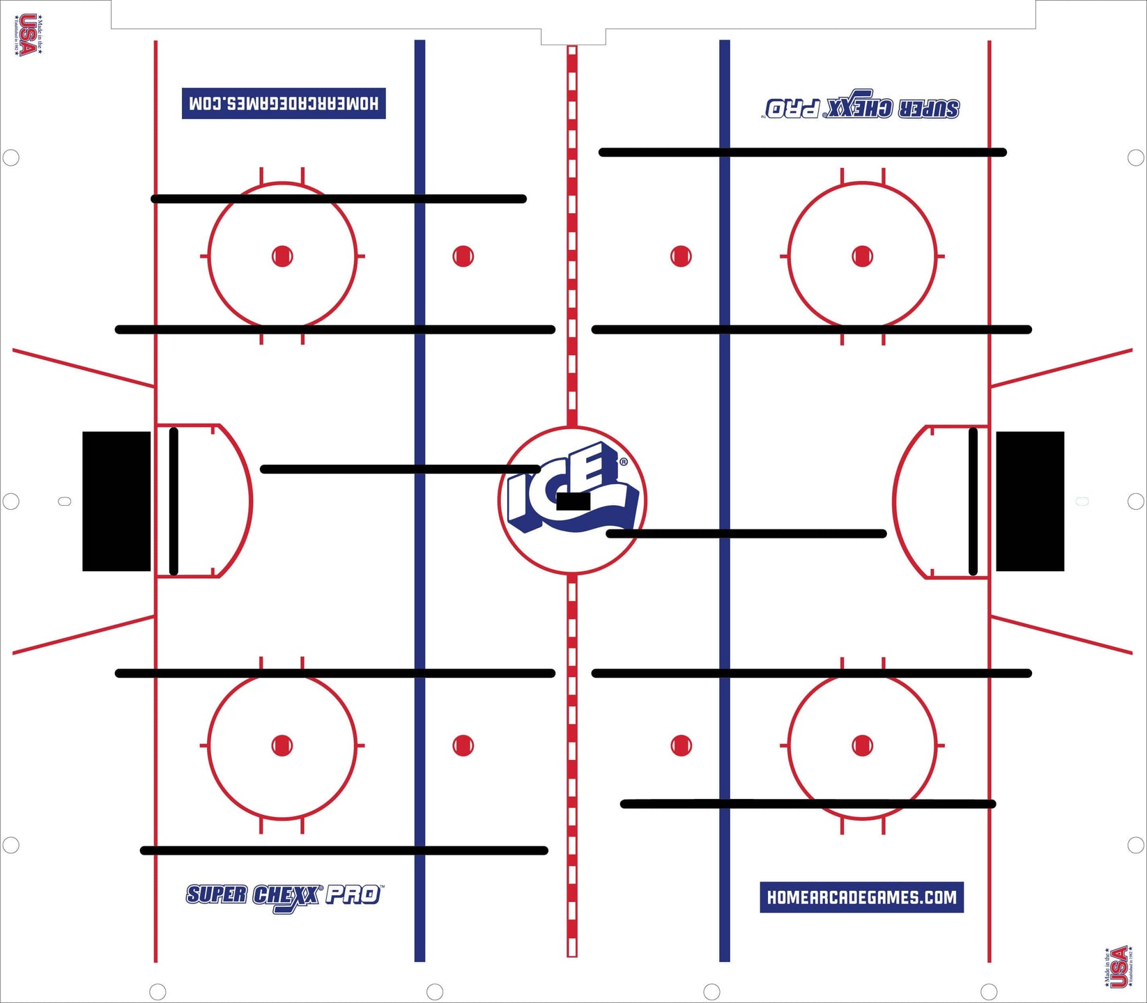 Boston Bruins NHL Super Chexx Pro Bubble Hockey – Home Arcade Games