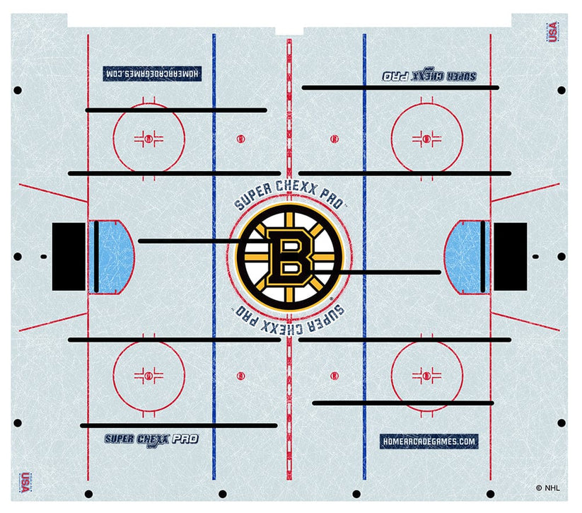 Boston Bruins NHL Super Chexx Pro Bubble Hockey – Home Arcade Games
