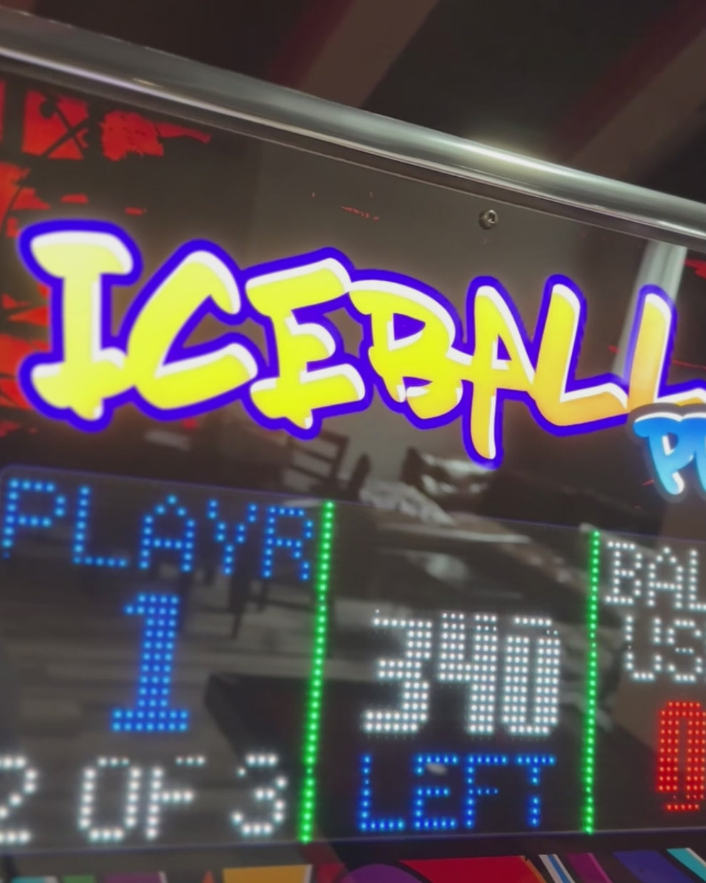 Chuck E Cheese Ice Ball Pro Alley Roller – Home Arcade Games